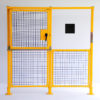 1700 LH Green Weld Screen Top Slide Gates - Automation Guarding Systems