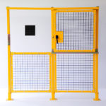 2000 RH Green Weld Screen Top Slide Gates - Automation Guarding Systems