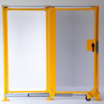 1400 LH TA Lexan Slide Gates - Automation Guarding Systems