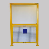 1400 Blue Weld Screen Vertical Gates - Automation Guarding Systems